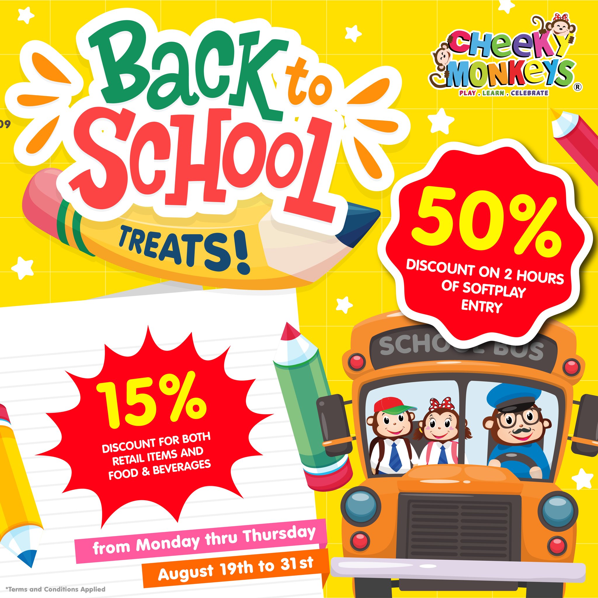 Back To School Offer: Little Ones Can Have Some Fun At Cheeky Monkeys ...