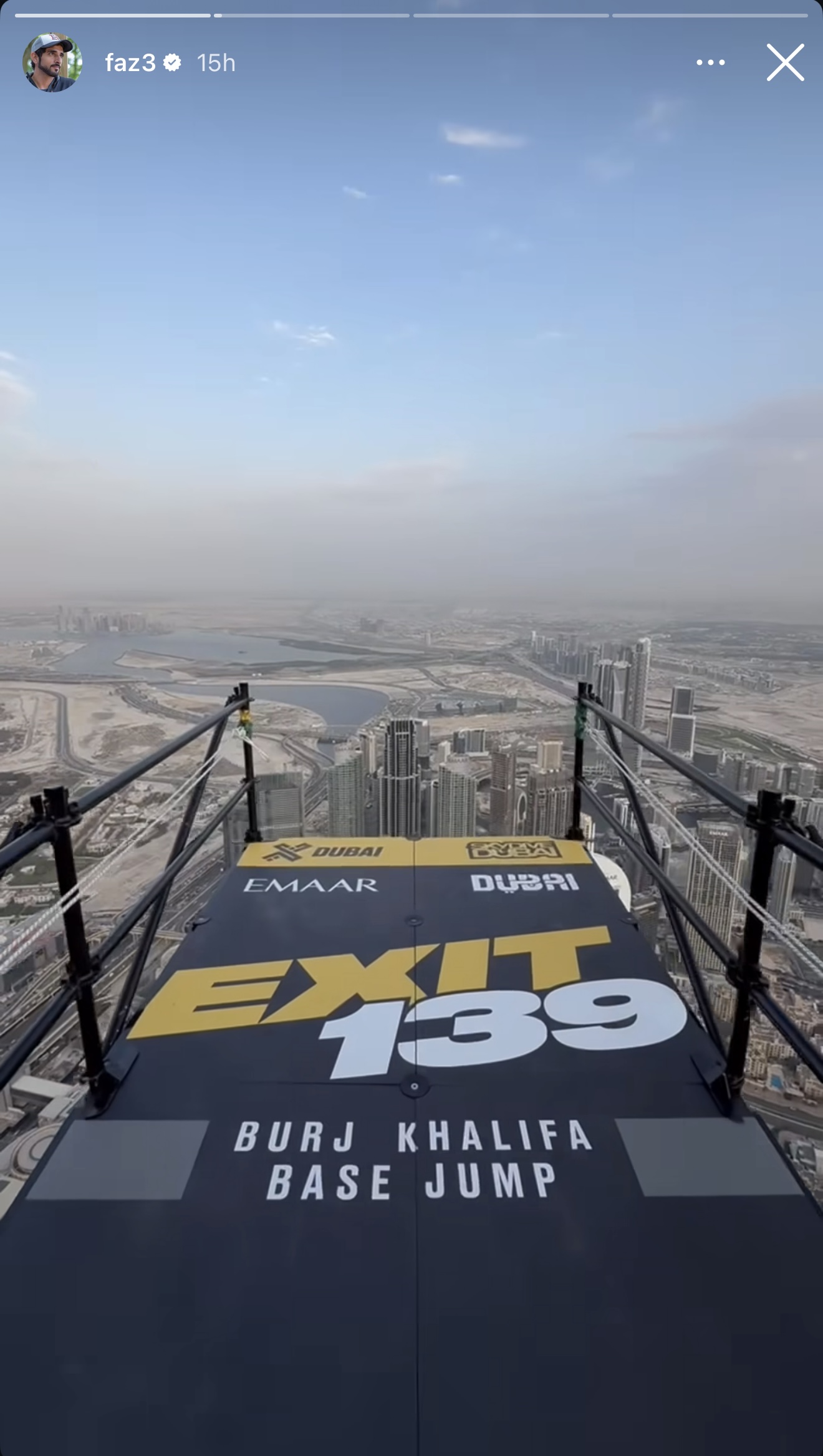 BASE Jump From Burj Khalifa – Strictly Downtown Dubai